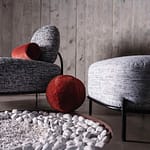 Home Decoration Fabric PANDORA 005 Bianco - BROCHIER