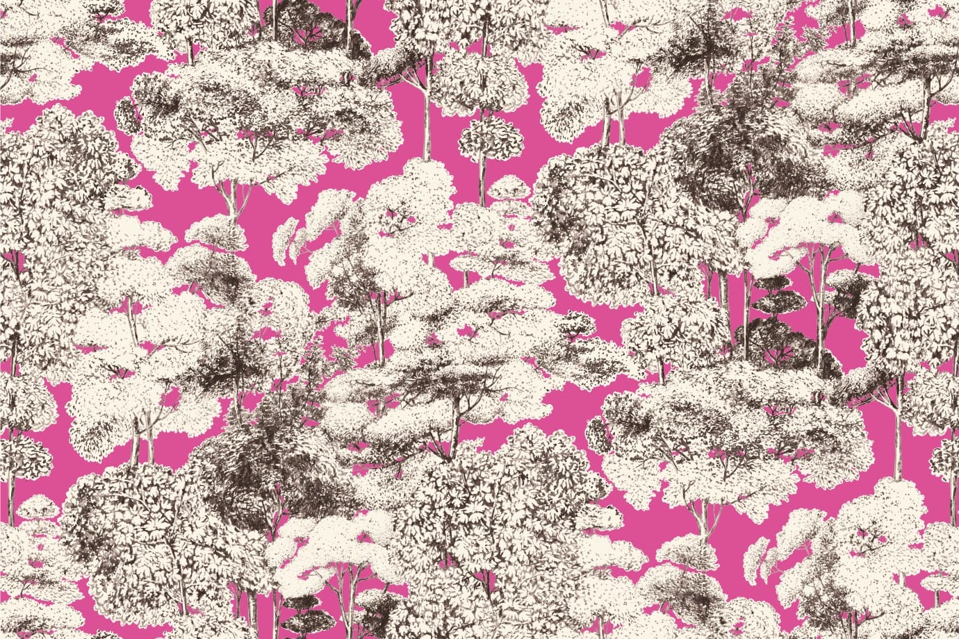 Home Decoration Fabric AK1510 FORESTA 004 Ciliegia - BROCHIER