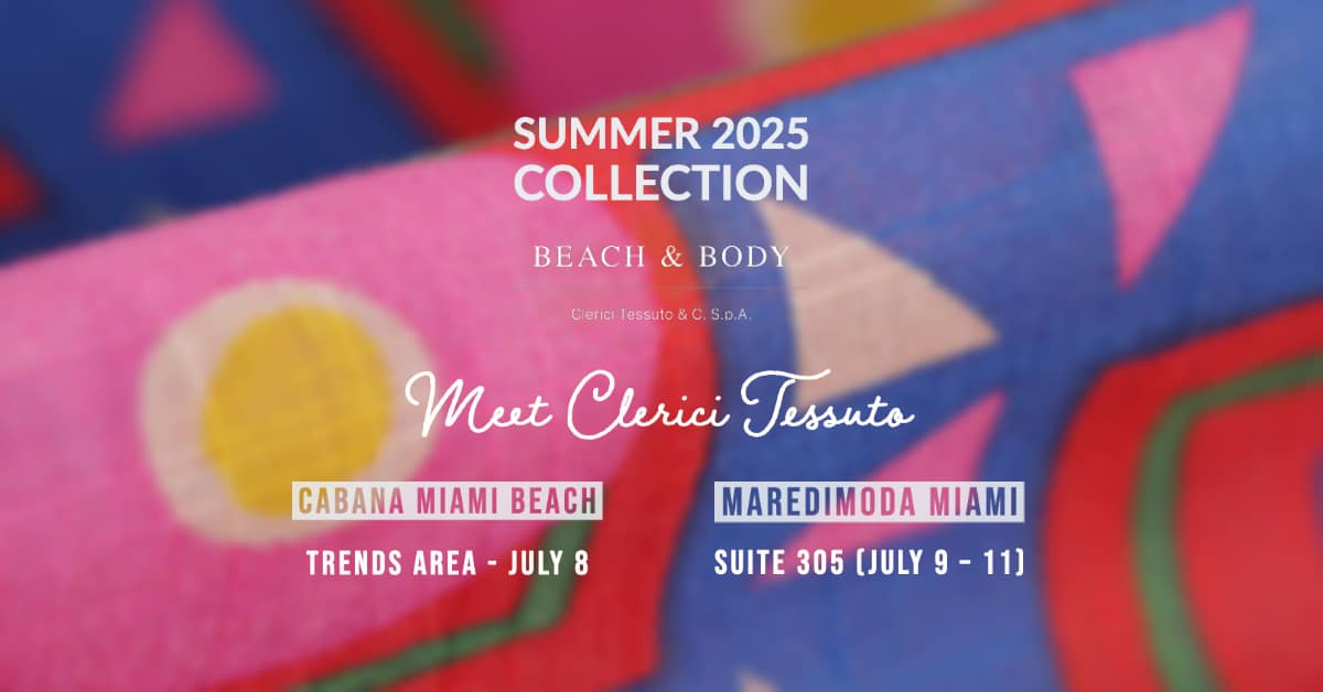 Introducing the Beach & Body Collection SS 2025 - Clerici Tessuto