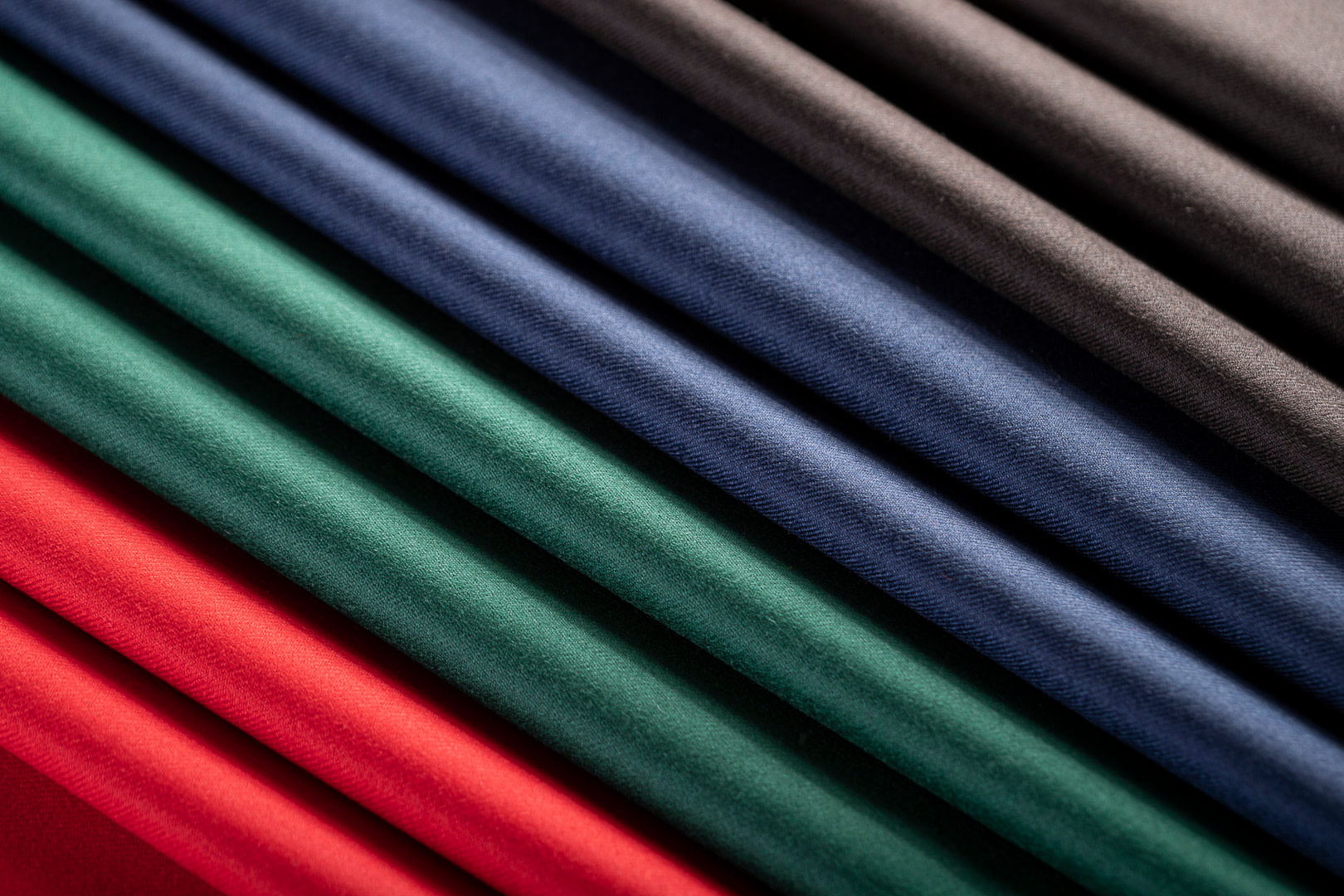 Premium quality wool flannel fabric for suiting and dresses