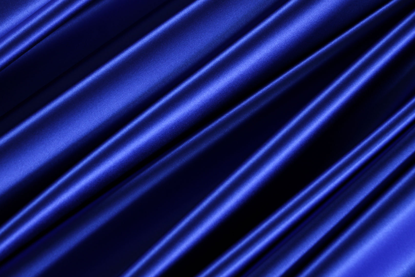 Royal Blue Silk, Stretch Silk Satin Stretch Apparel Fabric