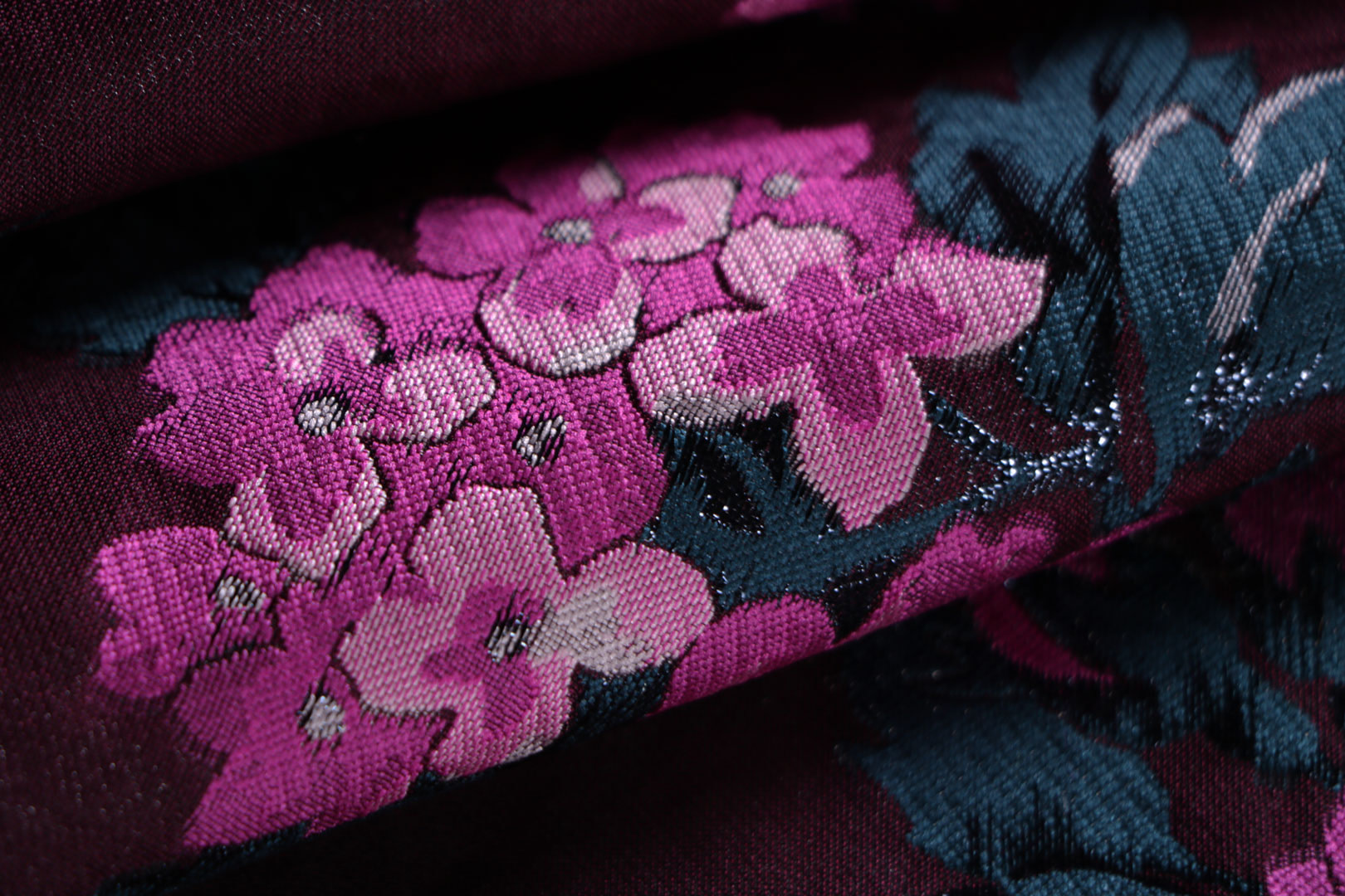 Flowers Jacquard Apparel Fabric TC000940