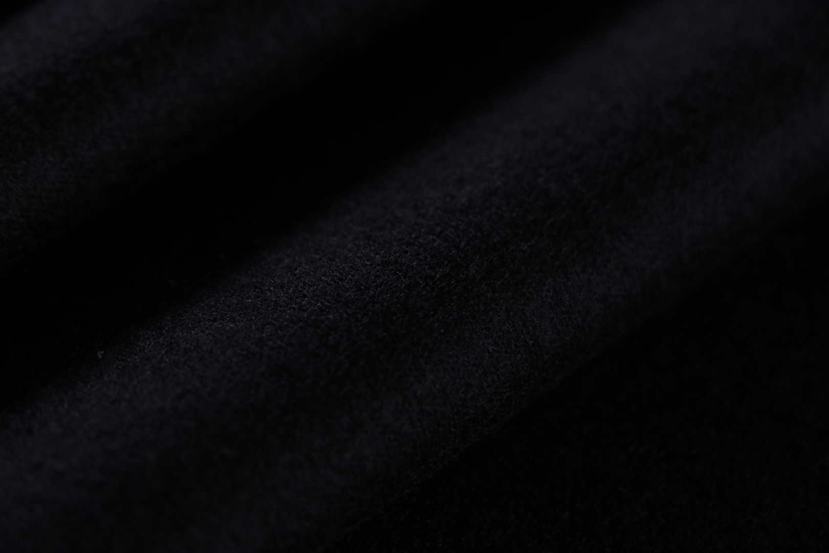 Black Wool fabric for dressmaking