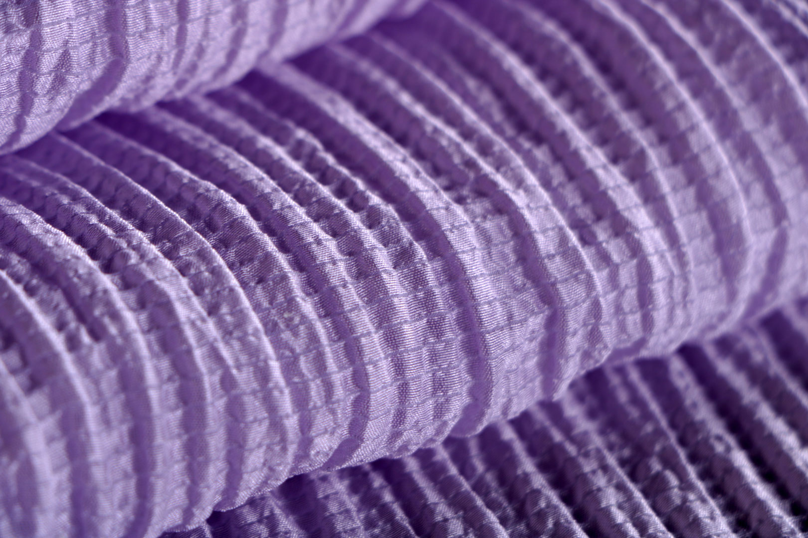 Purple Polyester, Silk fabric for dressmaking