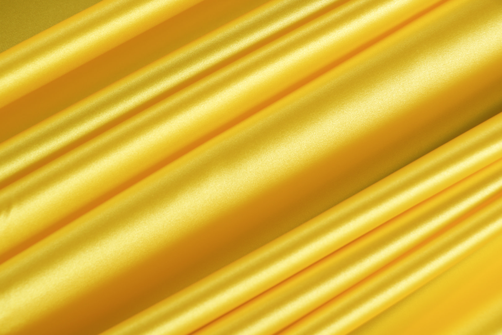 Lemon Yellow Silk, Stretch Silk Satin Stretch Apparel Fabric