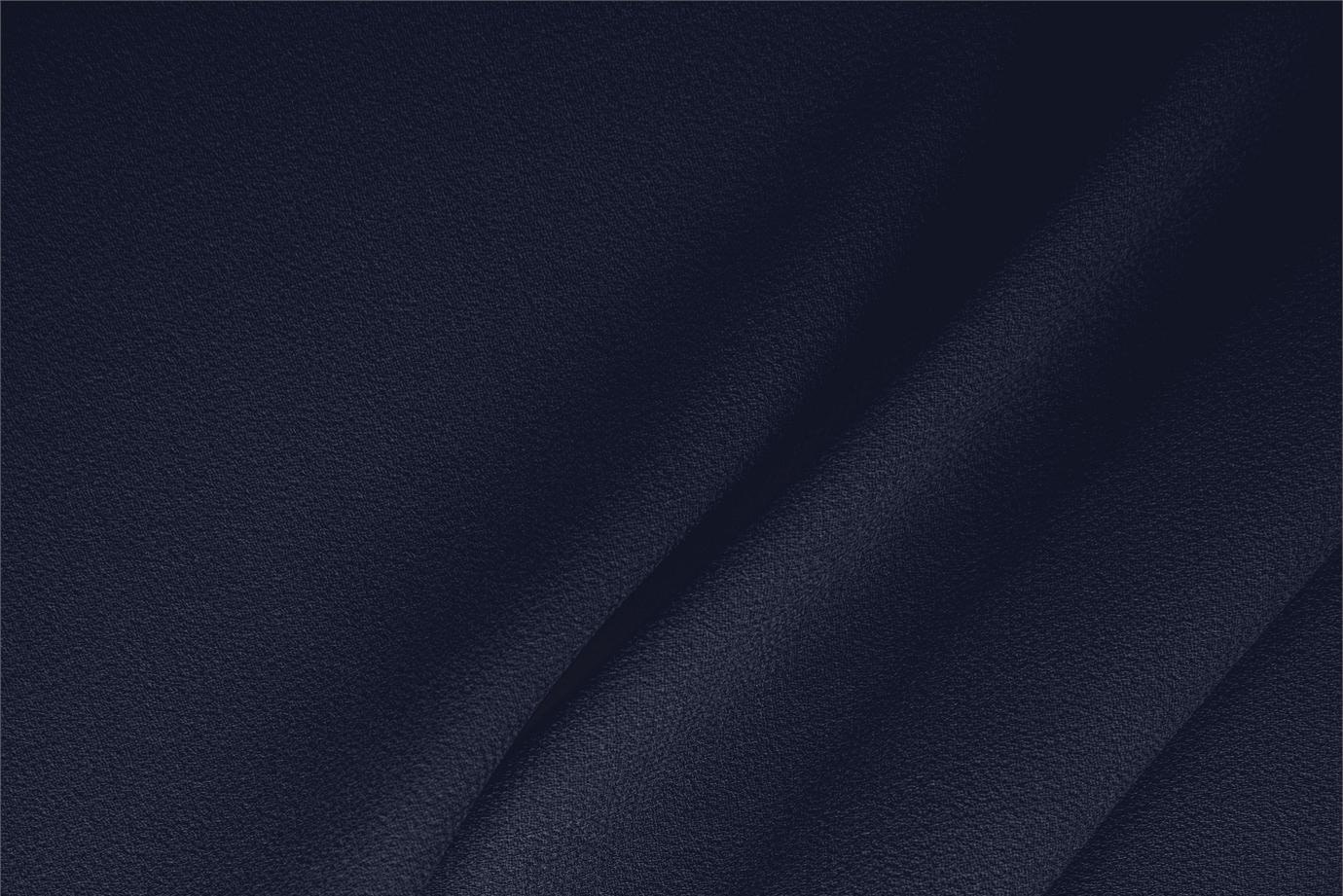 Night Blue Wool Wool Double Crêpe Apparel Fabric