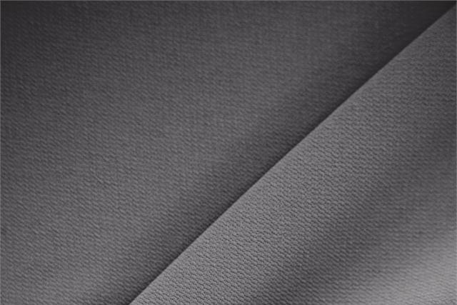 Anthracite Gray Polyester Crêpe Microfiber Apparel Fabric