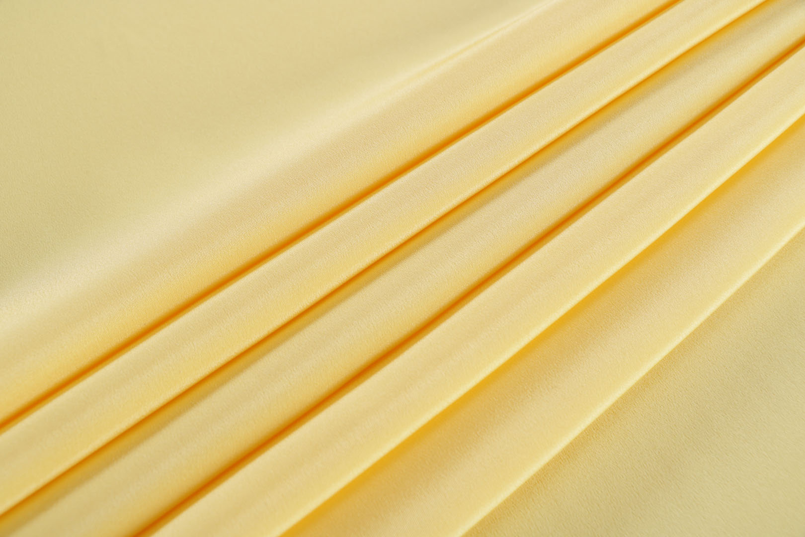 Primrose Yellow Silk Drap Apparel Fabric