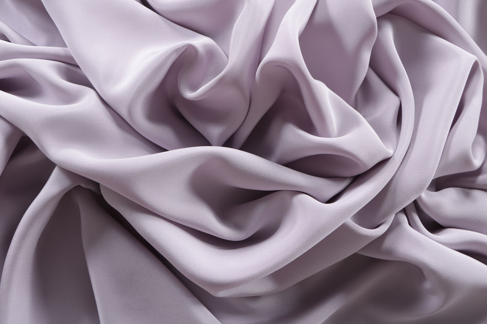 Light purple silk cady fabric for dressmaking