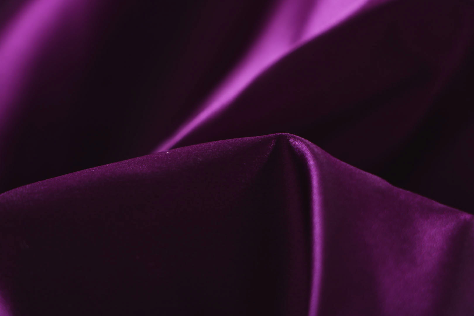 Cardinal Purple Silk Duchesse Apparel Fabric