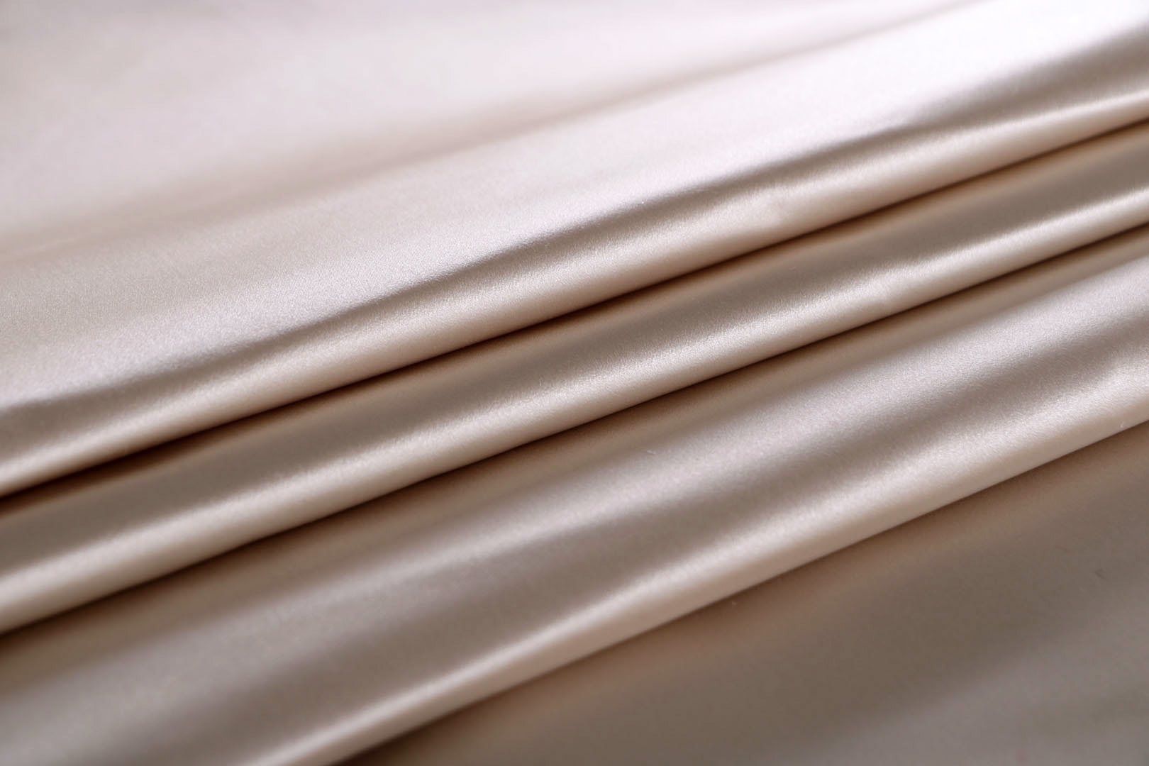 Sand Beige Silk Duchesse Apparel Fabric