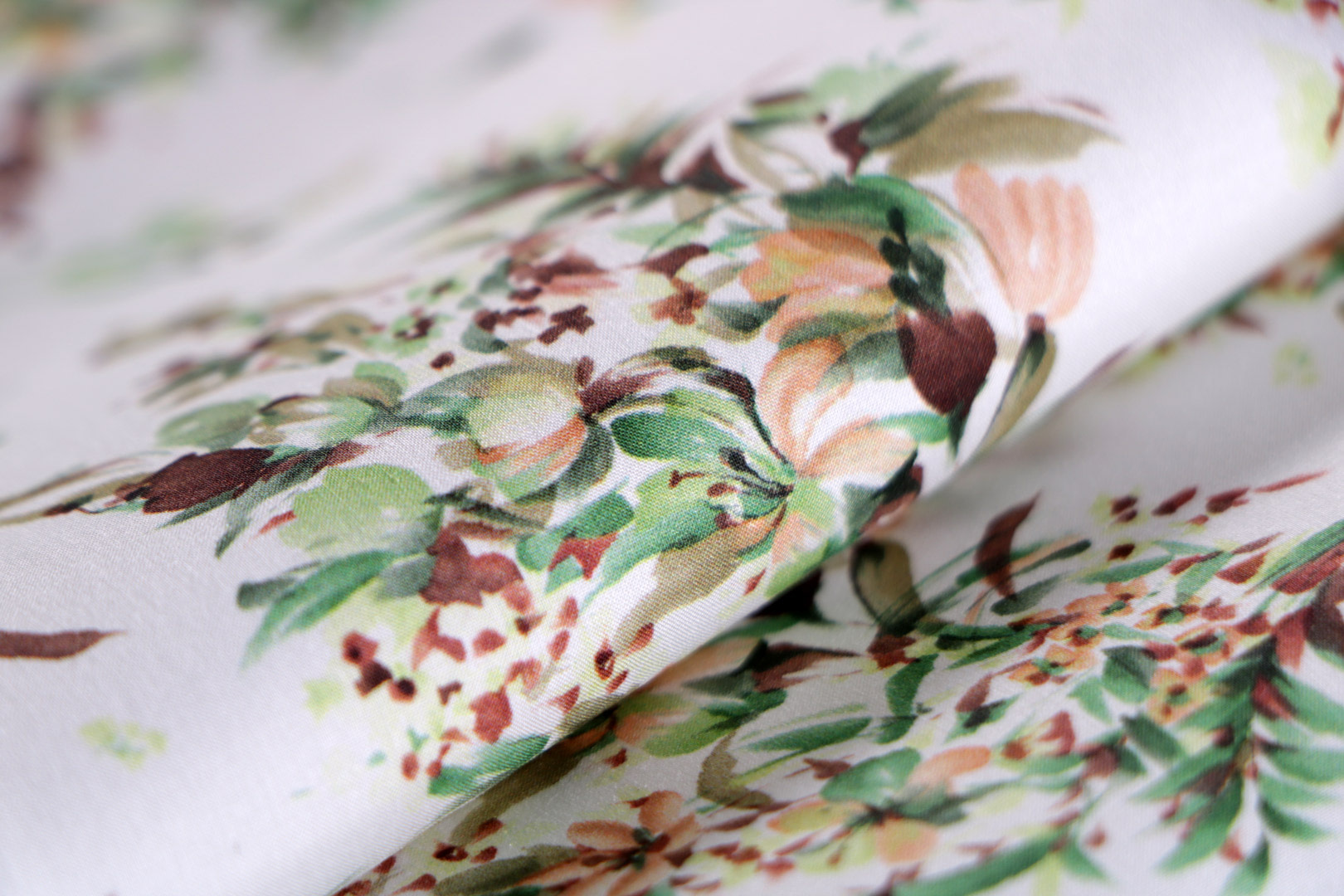 Flowers Print Apparel Fabric ST000668