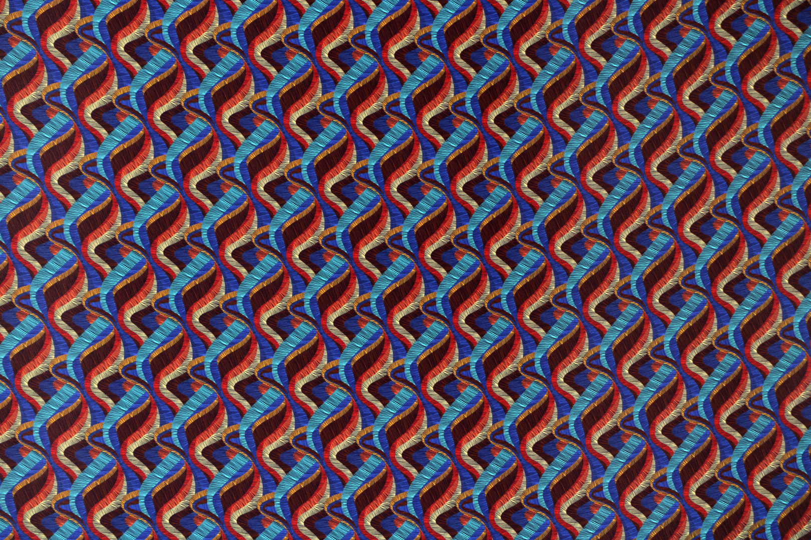 Geometric Print Apparel Fabric ST000798