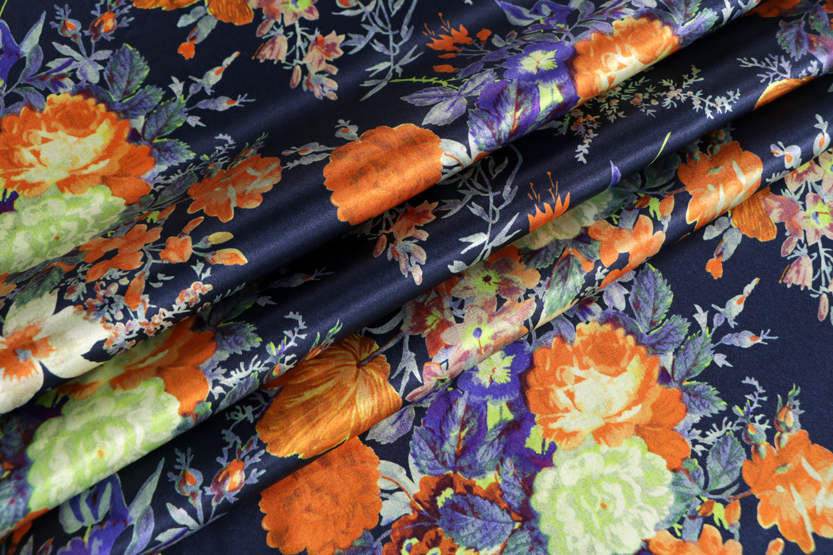 Flowers Print Apparel Fabric ST000914