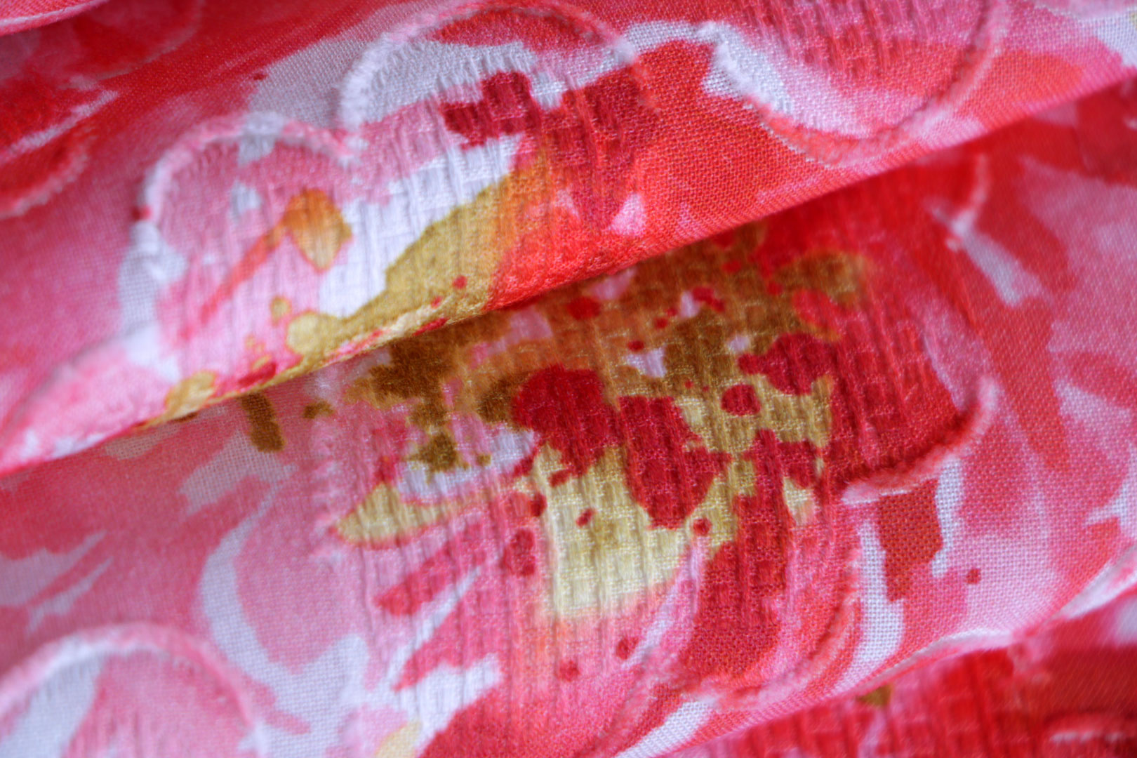 Flowers Print Apparel Fabric ST000550