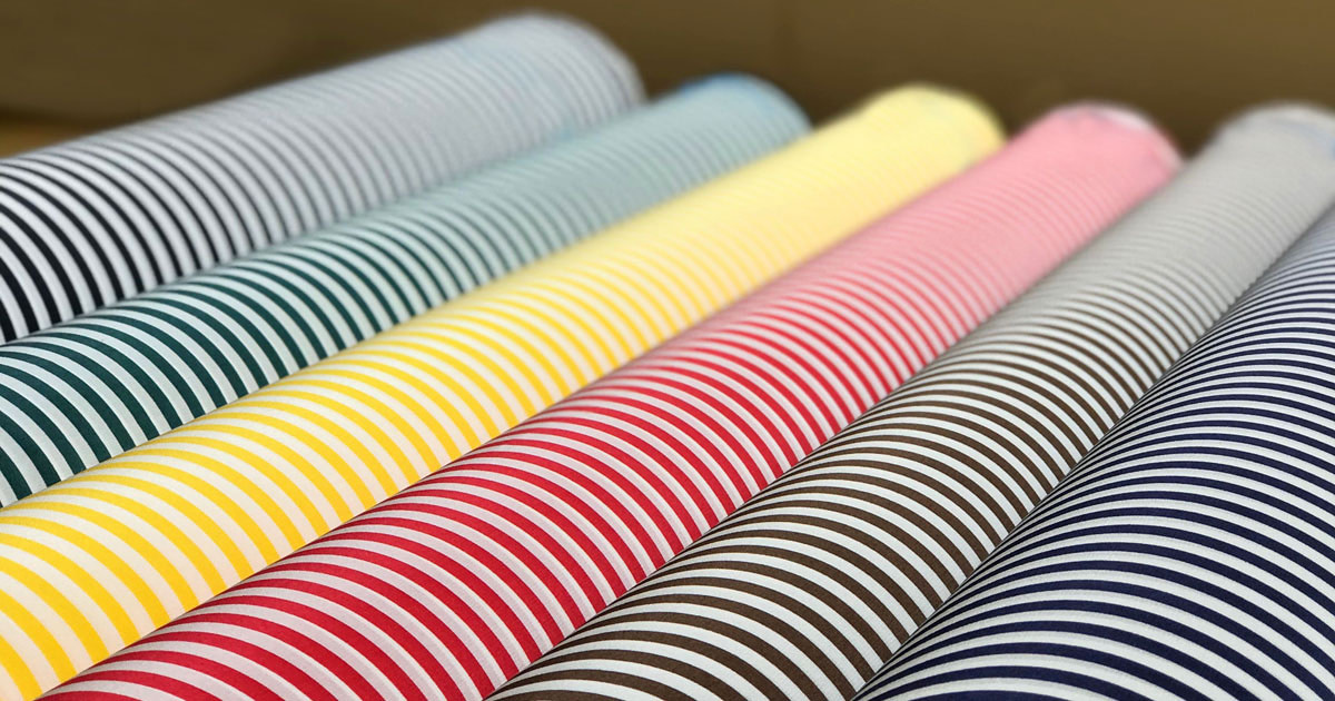 Fine stripe-patterned fabrics for dressmaking | new tess