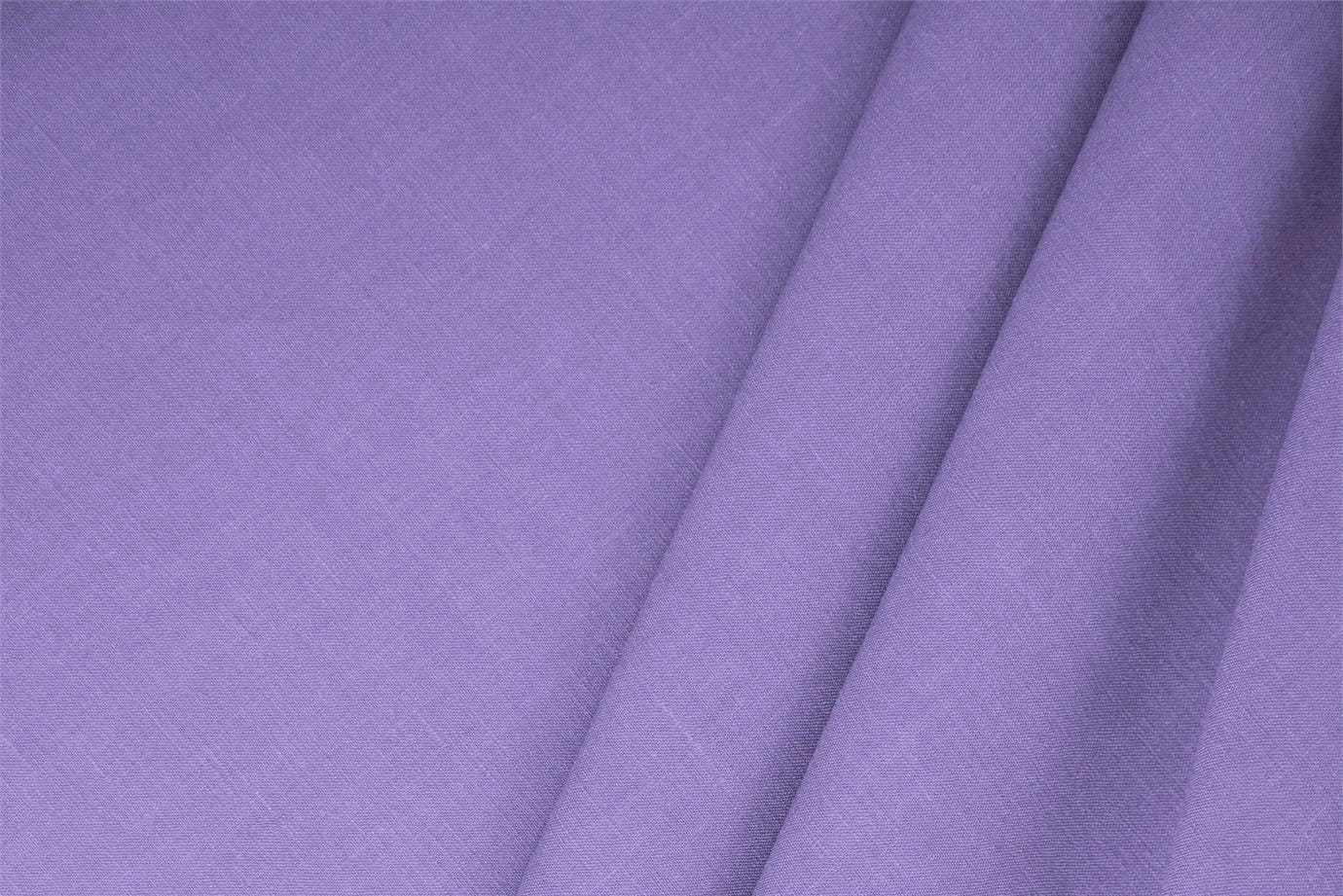 Lilac Purple Linen, Stretch, Viscose Linen Blend fabric for dressmaking