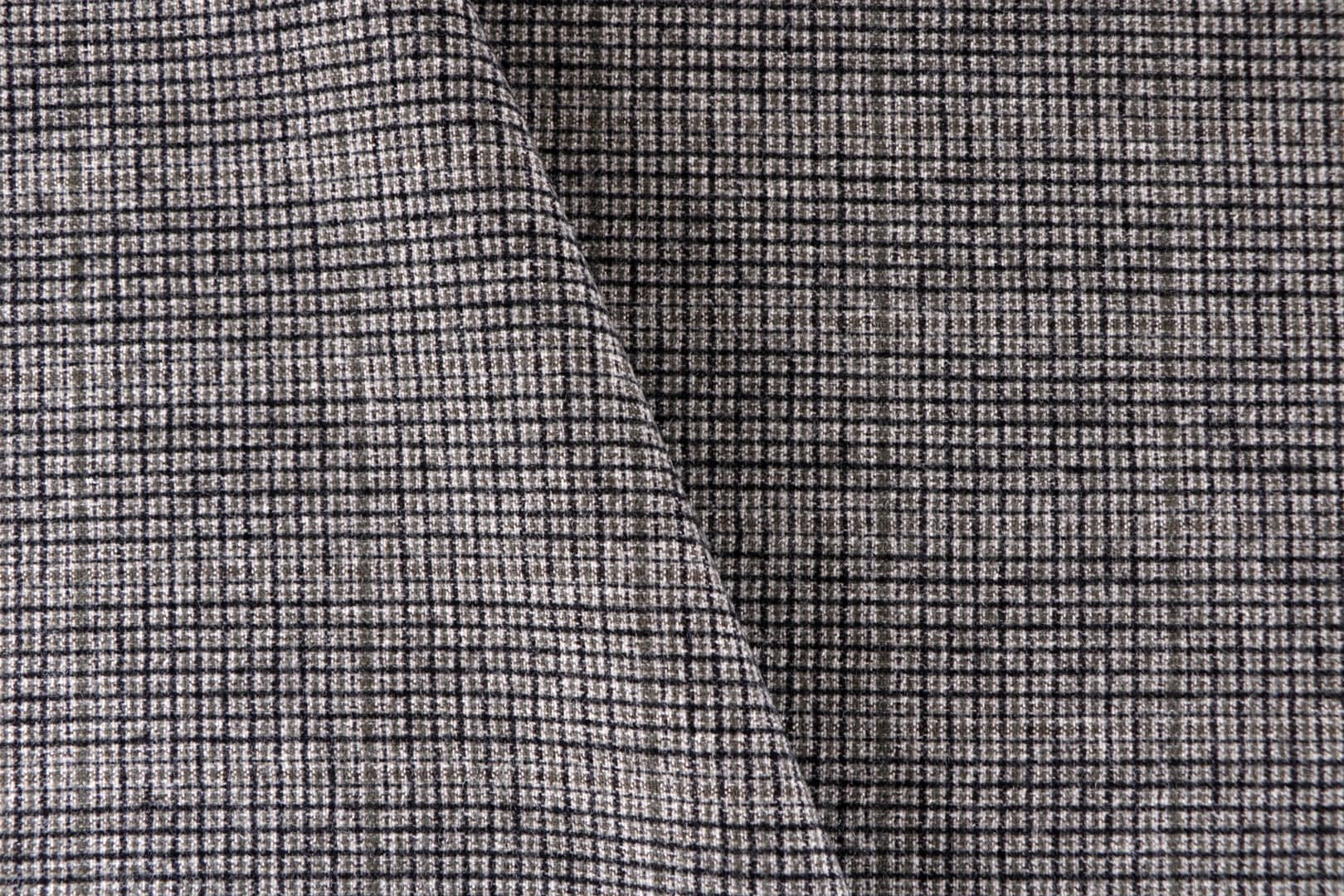 Green Cashmere, Cotton, Wool fabric for dressmaking